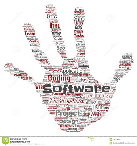 Vector Software Development Project Coding Technology Lage Of Appli