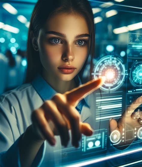 Download Ai Generated Woman Computer Royalty Free Stock Illustration