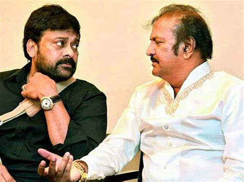 Maa Elections Fiasco Chiru Calls Mohan Babu