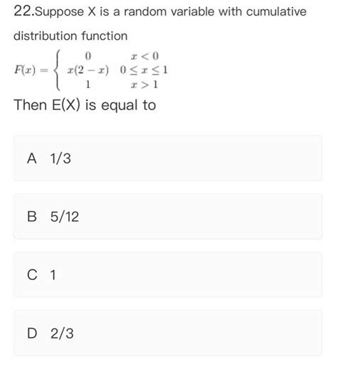 Solved 21 Suppose X Is A Bernoulli Random Variable And Y Is
