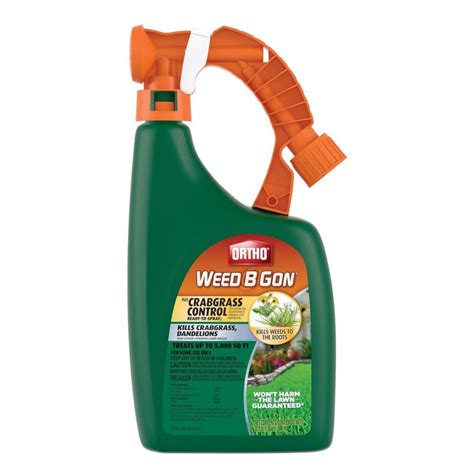 Ortho Weed B Gon 32 Oz Concentrate Weed Killer Plus Crabgrass Control At