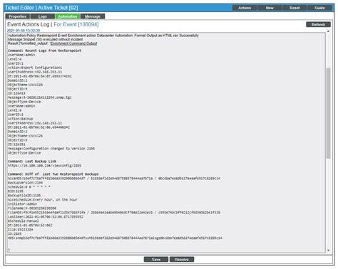 Restorepoint Automation Policies