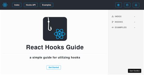 React Hooks Codesandbox