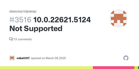 100226215124 Not Supported · Issue 3516 · Stascorprdpwrap · Github