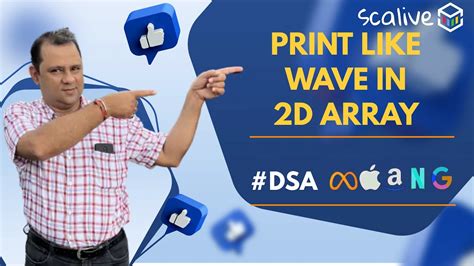 print like wave in 2d array dsa placement series 🔥 faang coding dsa youtube