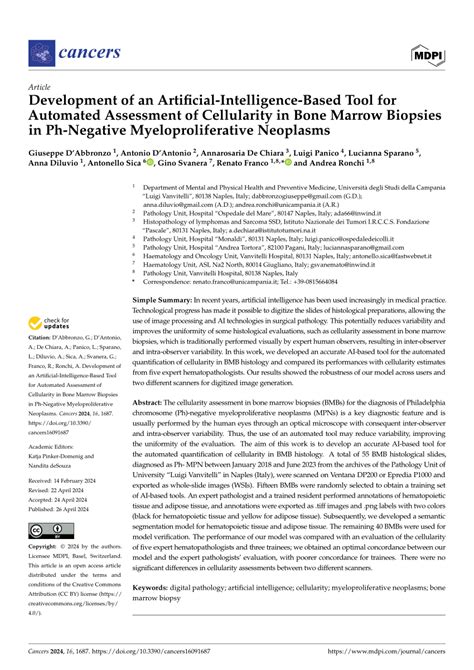 Pdf Development Of An Artificial Intelligence Based Tool For