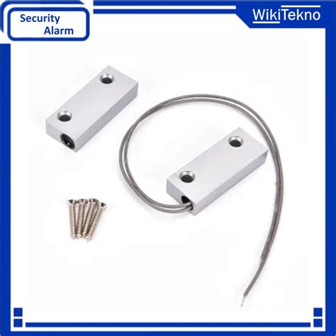 Jual Magnetic Door Contact Sensor Pintu Besi Nc Com Shopee Indonesia