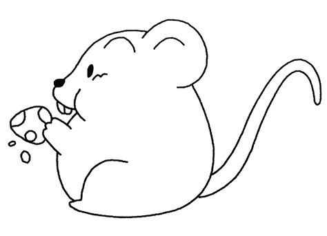 생쥐 색칠 공부 Kr에서 무료 색칠 공부