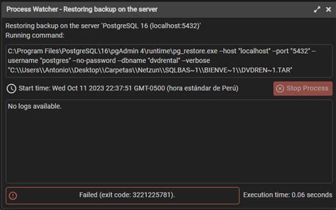 ¿como Puedo Restaurar Una Base De Datos En Postgresql Stack Overflow En Español