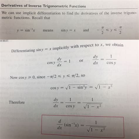 Derivatives Of Trigonometric Functions Random Walks