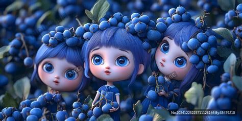 Ai创作图蓝莓水果拟人 原创蓝莓插画 蓝莓主视设计 蓝莓插画美女 蓝莓包装插画 蓝莓插画包装 蓝莓ip 莓果拟人卡通形象 摘蓝莓农家小女孩 手绘蓝莓女孩 原创小野人ip 蓝莓森林除草 蓝莓插画