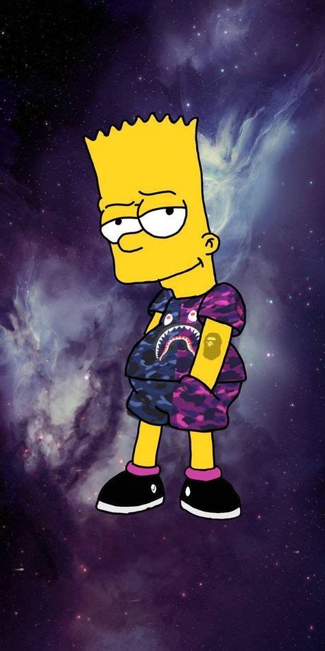Download Bape Bart Wallpaper By Jeffrey004 79 Free On Zedge™ Now