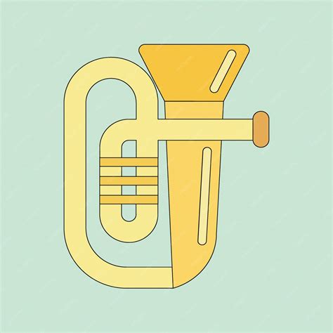 Premium Vector Vector Design Or Illustration Clipart Of Tuba