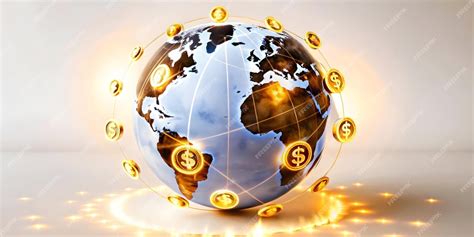 Dynamic Glowing Abstract Flowchart With Arrows Showing Financial Processes Illuminating The