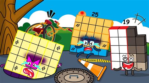 Be Careful Numberblocks 36 25 Crying And Nb 19 Feel Silly L