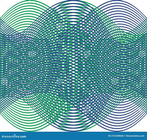 Mesh Warp Texture Isolated On White Background Distort And Deformation Net Vector Illustration