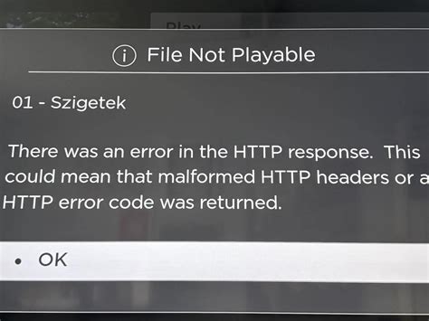 Streaming Error Asustor Emby Community