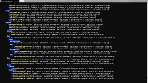 Powershell Script To Print Contents Of A Directory In Tree Format