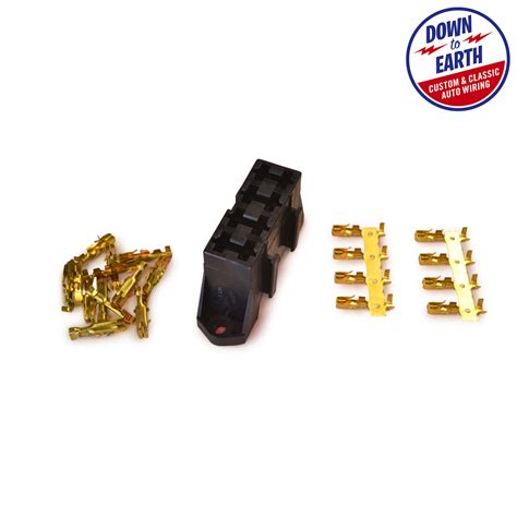 Delphi Packard 4 Gang Fuse Block With 1 Busbar And 4 Terminals Down To Earth Auto Electrics