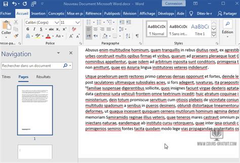 tutoriel word comment ajouter ou supprimer des pages