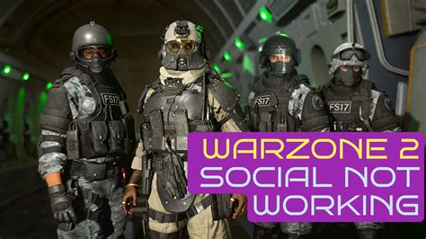 How To Fix Cod Warzone 20 Social Not Working Error Updated 2023