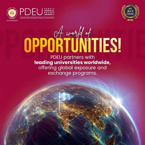 Pandit Deendayal Energy University On Linkedin Pdeu Globalpartnerships Globalopportunities