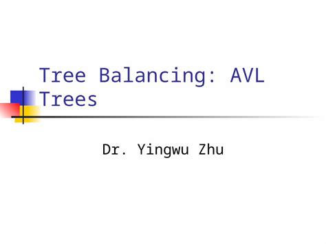 Ppt Tree Balancing Avl Trees Dokumentips