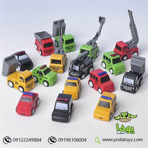 پک 16 عددی ماشین کوچولو