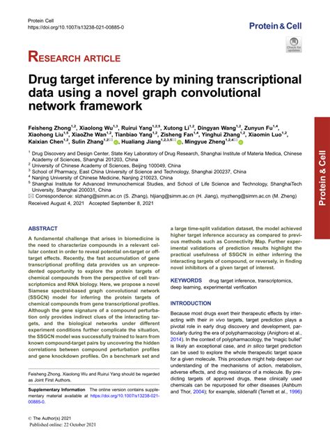 Pdf Drug Target Inference By Mining Transcriptional Data Using A Novel Graph Convolutional