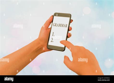 Handwriting Text Writing Grammar Conceptual Photo Whole System And