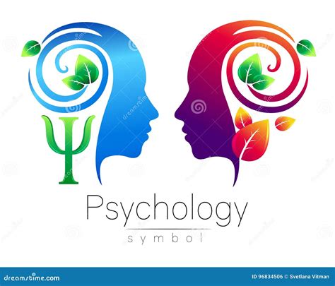 Modern Head Logo Sign Of Psychology Profile Human Letter Psi