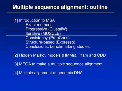 PPT Multiple Sequence Alignment MSA PowerPoint Presentation Free