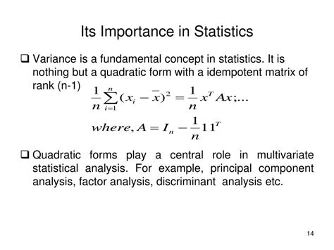 Ppt Quadratic Forms Characteristic Roots And Characteristic Vectors