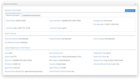 Supports Device Posture Checks Including Antimalware Firewall And Disk