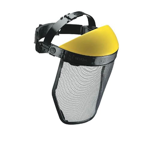 Visiera In Rete Maschera Protettiva Viso Occhi Casco Tagliaerba Decesp