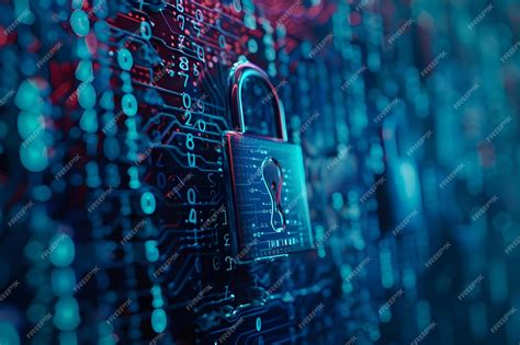 Premium Photo Secure Personal Data With Cyber Security Measures For Access Control Concept