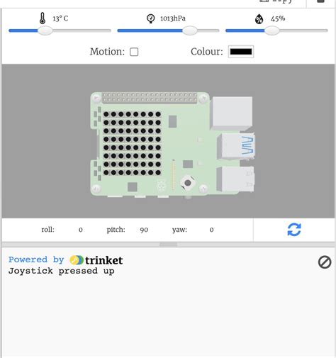 Raspberry Pi Sense Hat Joystick Controls And Event Based Programming