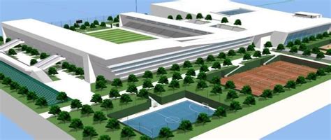 Sports Complex 3d Skp Full Project For Sketchup • Designs Cad Sports