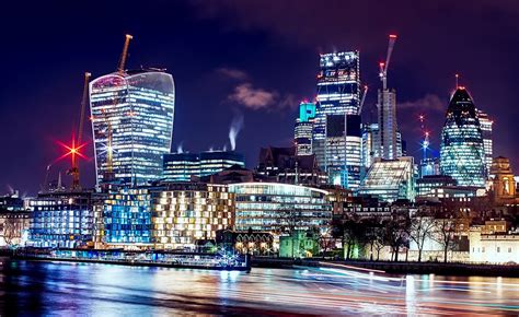 England City At Night