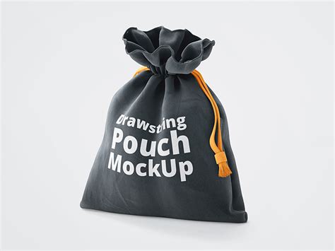 3d Drawstring Pouch Mockup Free Psd Template Psd Repo