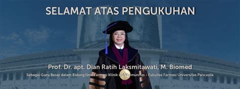 Alumni Pdib Fkui Dikukuhkan Sebagai Guru Besar Dalam Bidang Ilmu