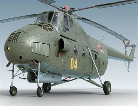 Mil Mi 4 3d Model By Be Gemot