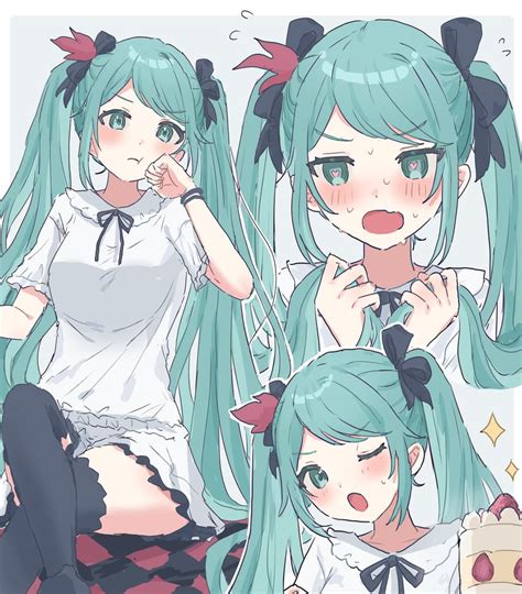 Hatsune Miku Vocaloid And More Drawn By Seijyohu Danbooru