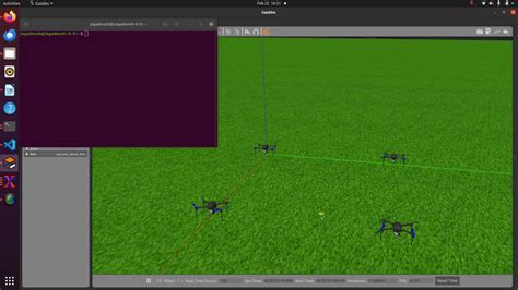 Simulated A Swarm Of Four Drones Using Dronekit Python Code Jagadeesh