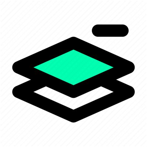 layer remove overlay edit tools minus icon download on iconfinder