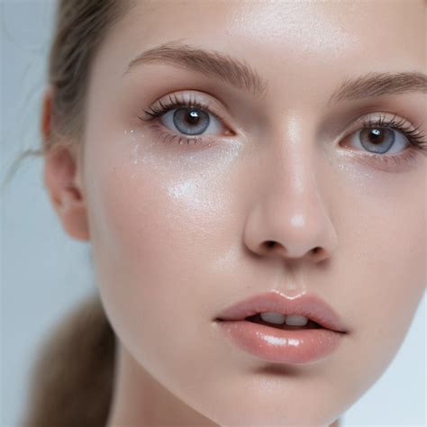 Perfect Glass Skin Woman Face Stable Diffusion Online