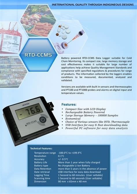 Temperature Data Logger At Best Price In Pune Maharashtra Renake Sales Services