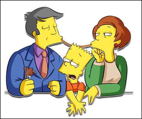 Edna Skinner Bart By Matsuri On Deviantart