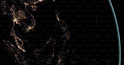 밤의 지구 위성 모습 사진 Unsplash의 밤 이미지