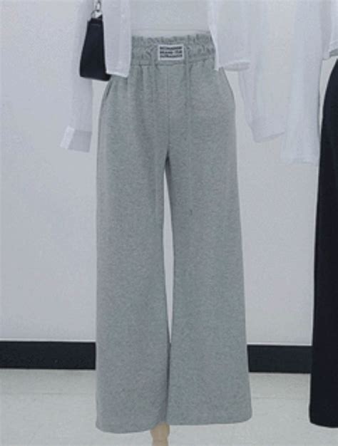 Roomj룸제이 실시간 인기 스타일 패치 일자바지 온더룩